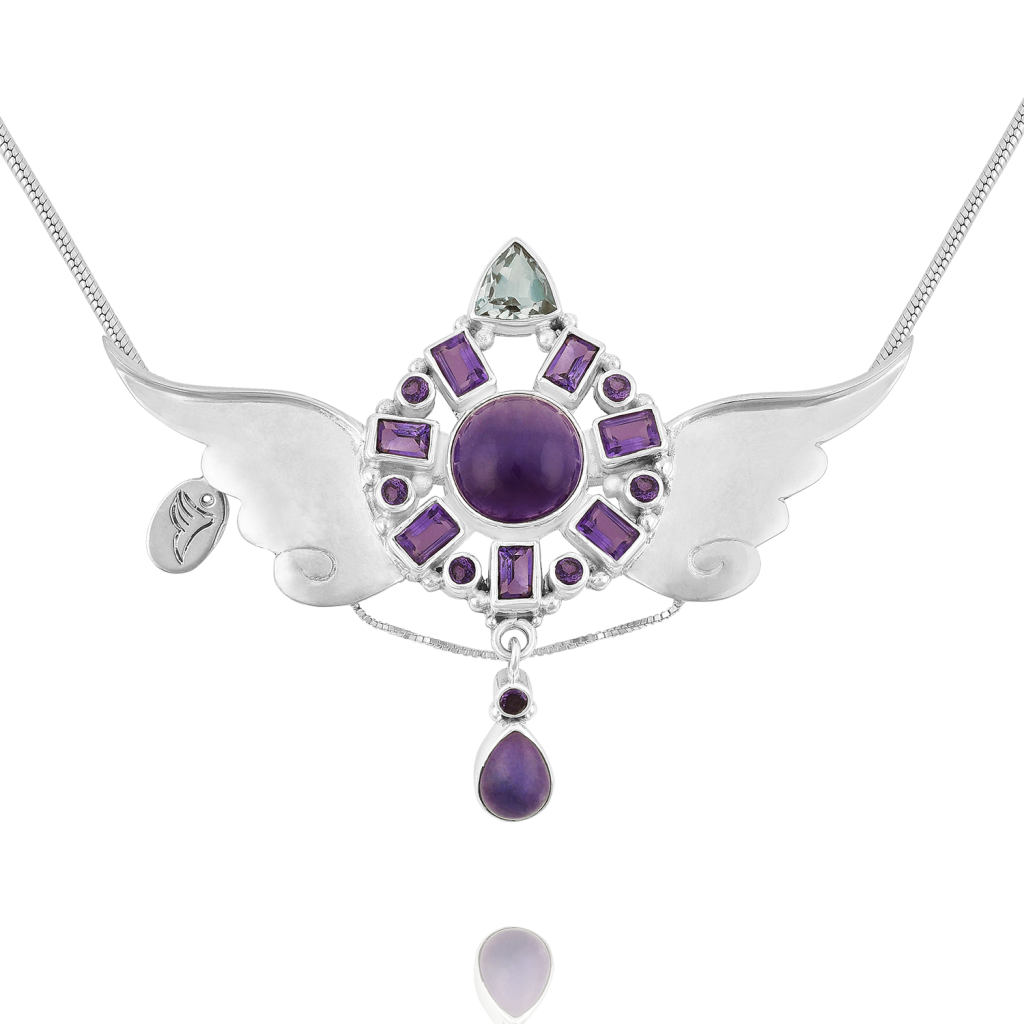 Archangel Jophiel Pendant. Laughter, Joy, Abundance. - Angel Jewellery